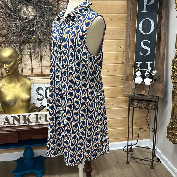 CAbi | Dresses | Cabi Locking Hearts Dress | Poshmark